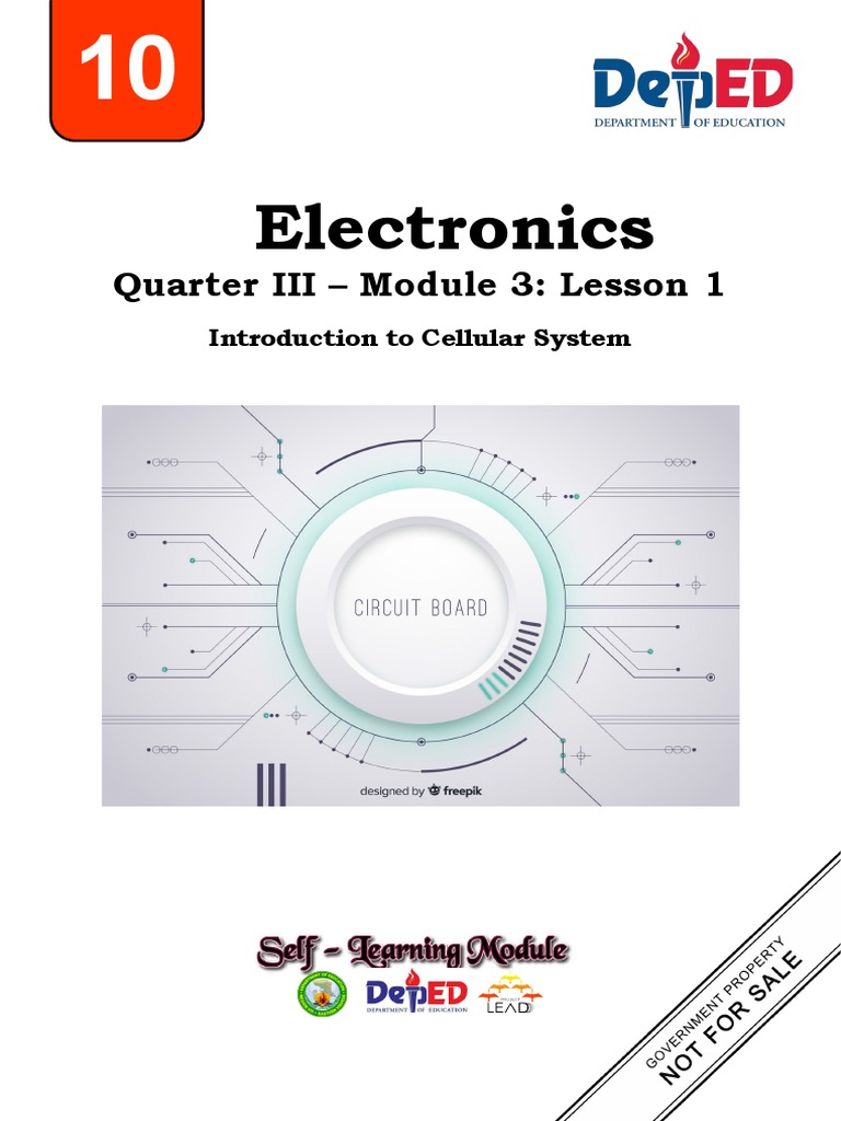 STE Electronics10 Q3 Mod3 Lesson1-Intro-to-Cell-System .Lea-Alejandrino | PDF | Cellular Network ...