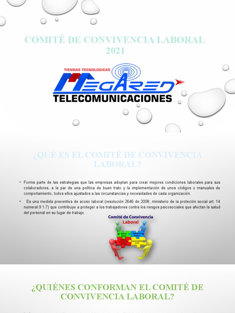 Comité de Convivencia Laboral | PDF