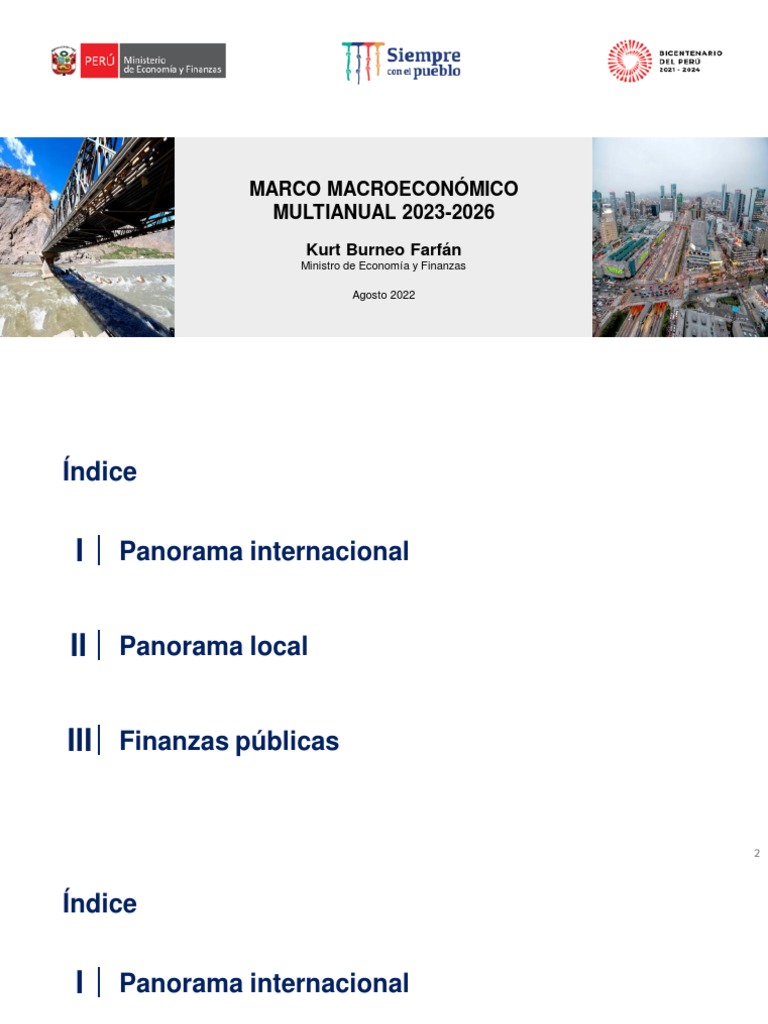 MMM-2023-2026 PDF | PDF | Economias