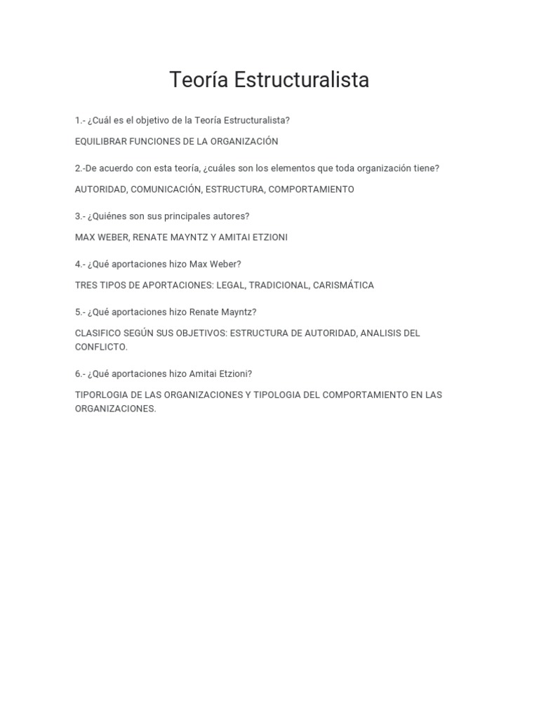 Introducción a la Teoría Estructuralista | PDF | Ciencia y matemáticas