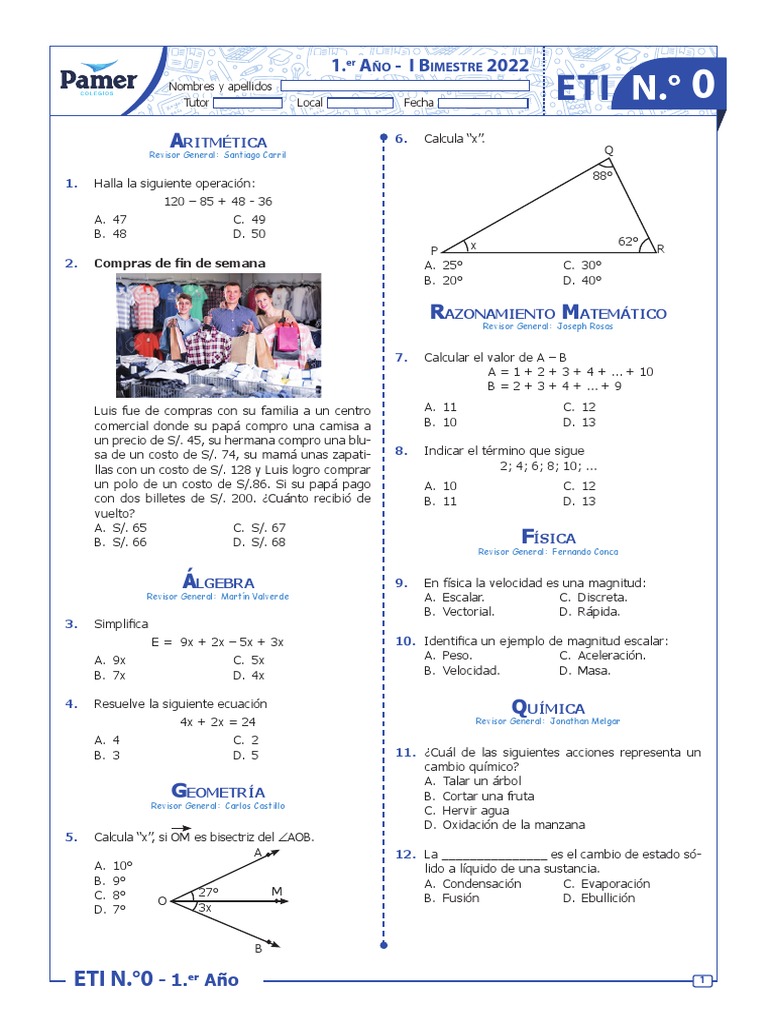 ETI #0 - 1° Año | PDF | café | Perú