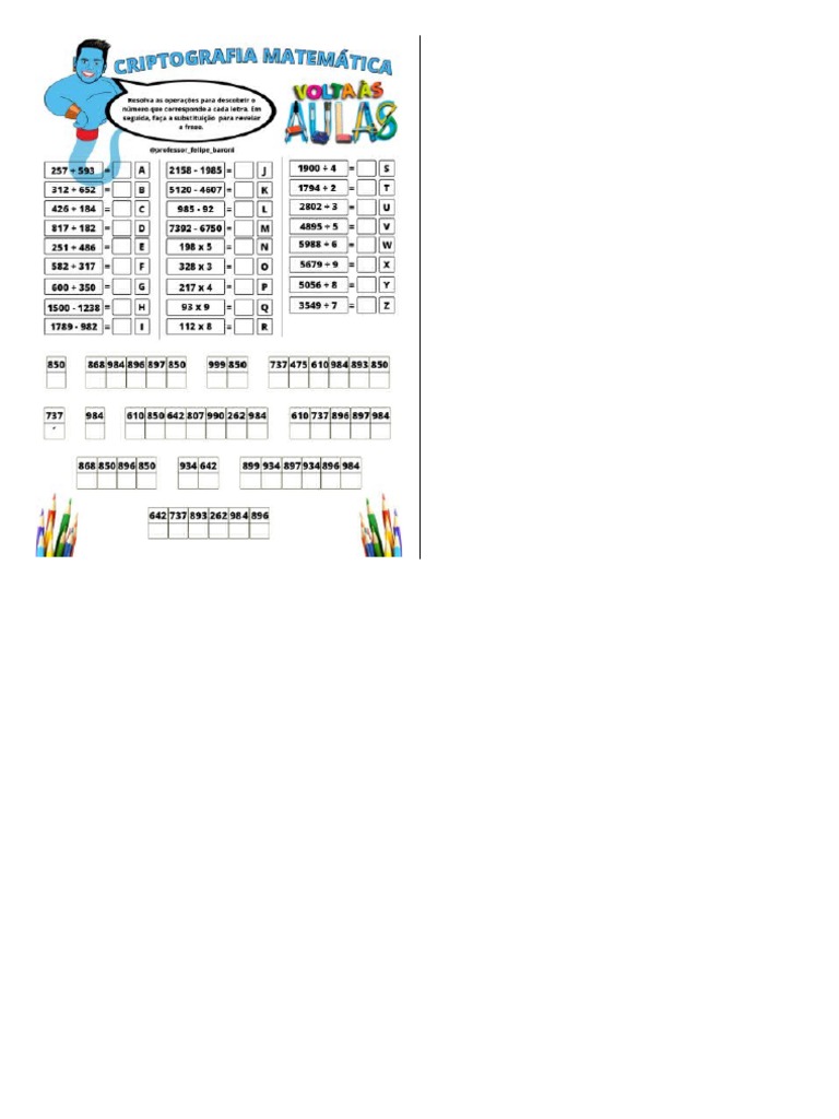 Criptografia Matemática | PDF