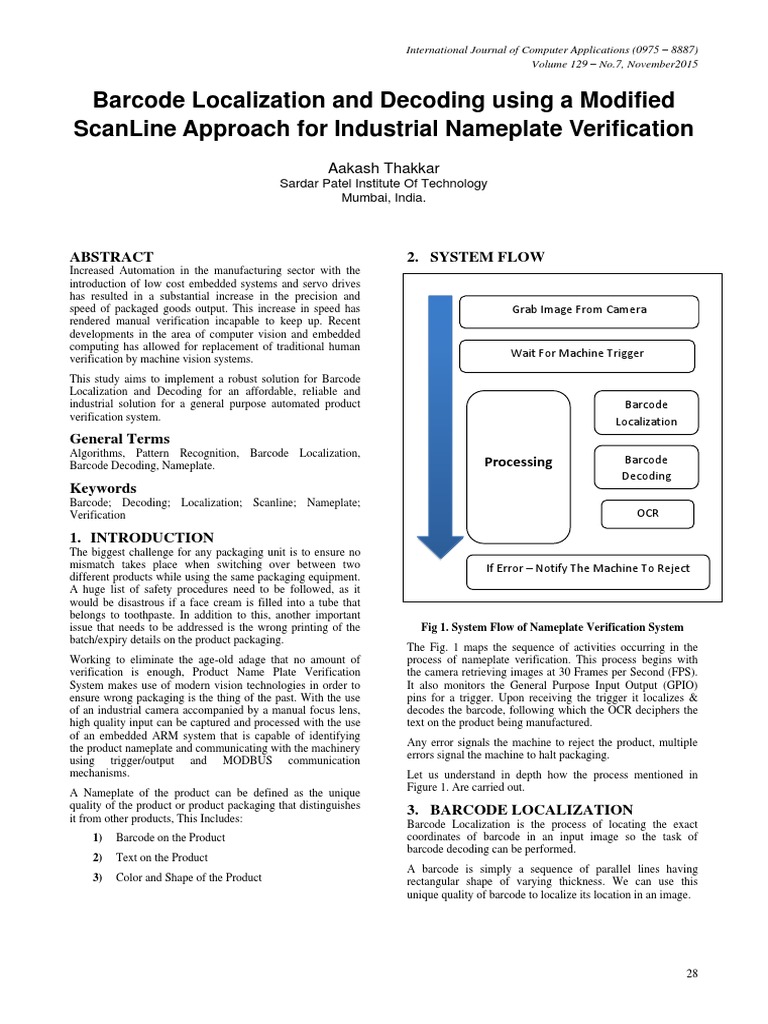 Literature Review | PDF | Universal Product Code | Barcode