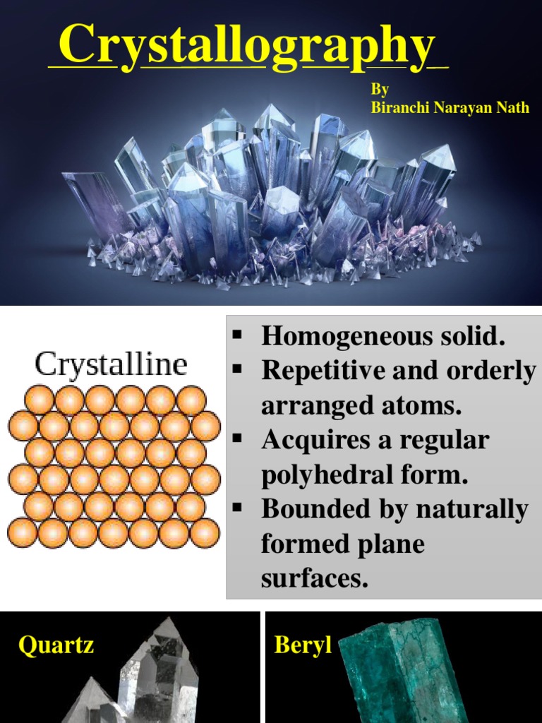 Crystallography 2 | PDF