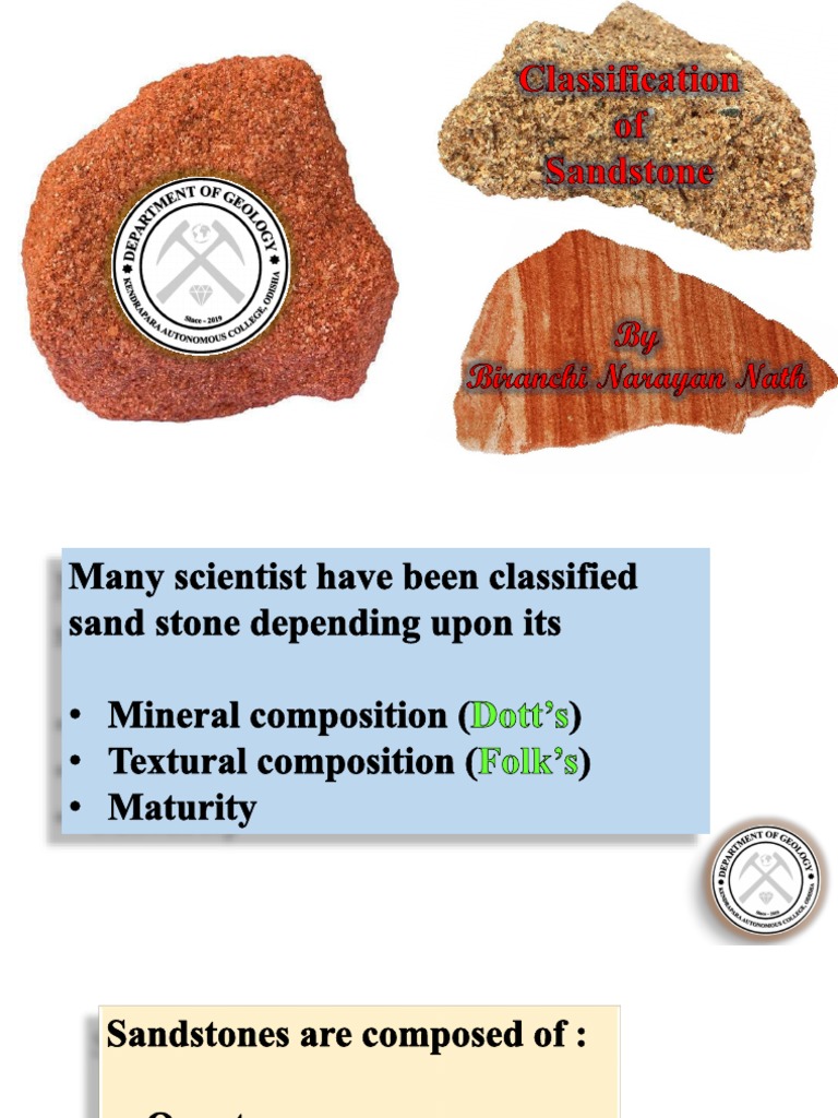 Sandstone Classification | PDF
