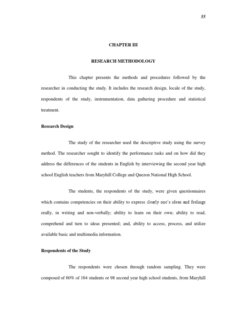 Tenorio Chapter 3 | PDF | Science | Methodology