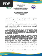 ACTION PLAN in Child Protection Policy S.Y 2023-2024 | PDF | Child Protection | Social Institutions