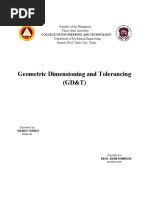 Basics of GD&T Manual - 2 Day | PDF | Engineering Tolerance | Geometry
