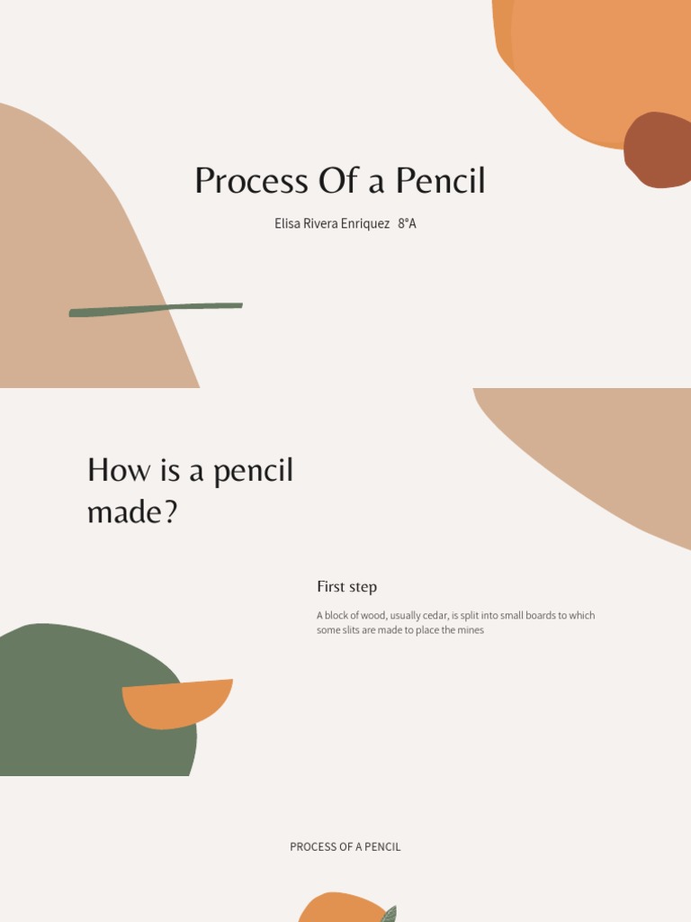 How Is A Pencil Made | PDF | Home & Garden
