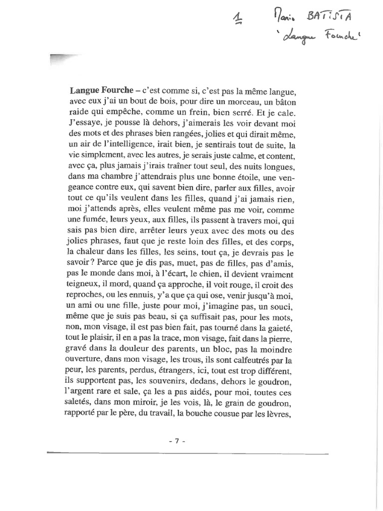 Extraits Des Monologues | PDF