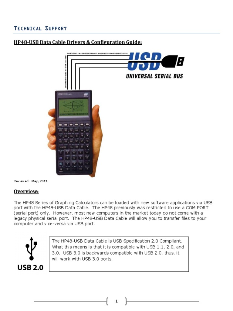 English HP48-USB-Drivers-&-Installation-Guide | PDF | Installation (Computer Programs ...