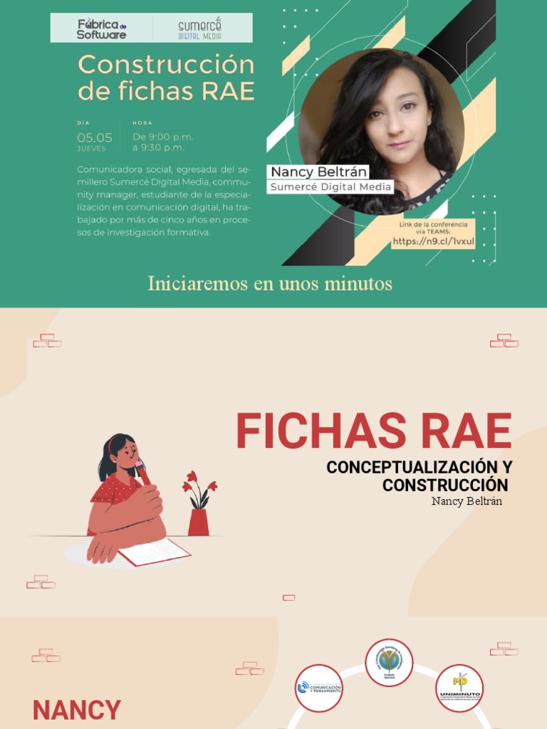 Fichas Rae | PDF | Información | Bibliografía