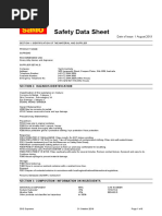 Sunlight Dishwashing Liquid New MSDS | PDF | Dangerous Goods | Toxicity