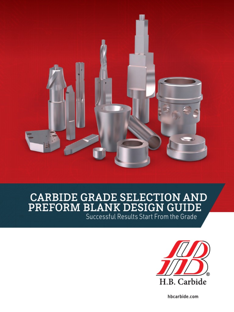 Carbide Grade & Design Guide | PDF | Stainless Steel | Steel