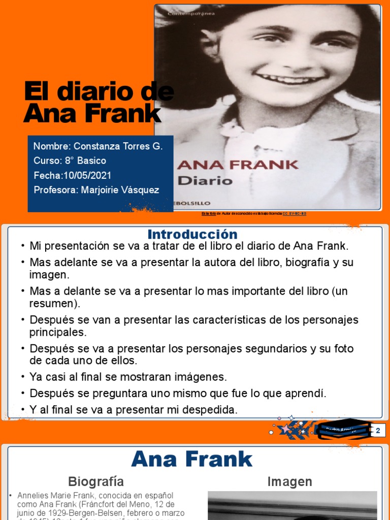 Biografía y personajes de Ana Frank | PDF | Anne Frank