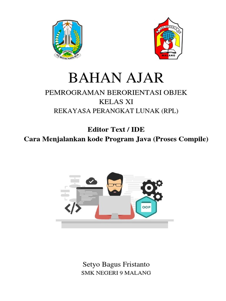 PBO - Pertemuan 2 - Materi Editor Text Atau IDE | PDF