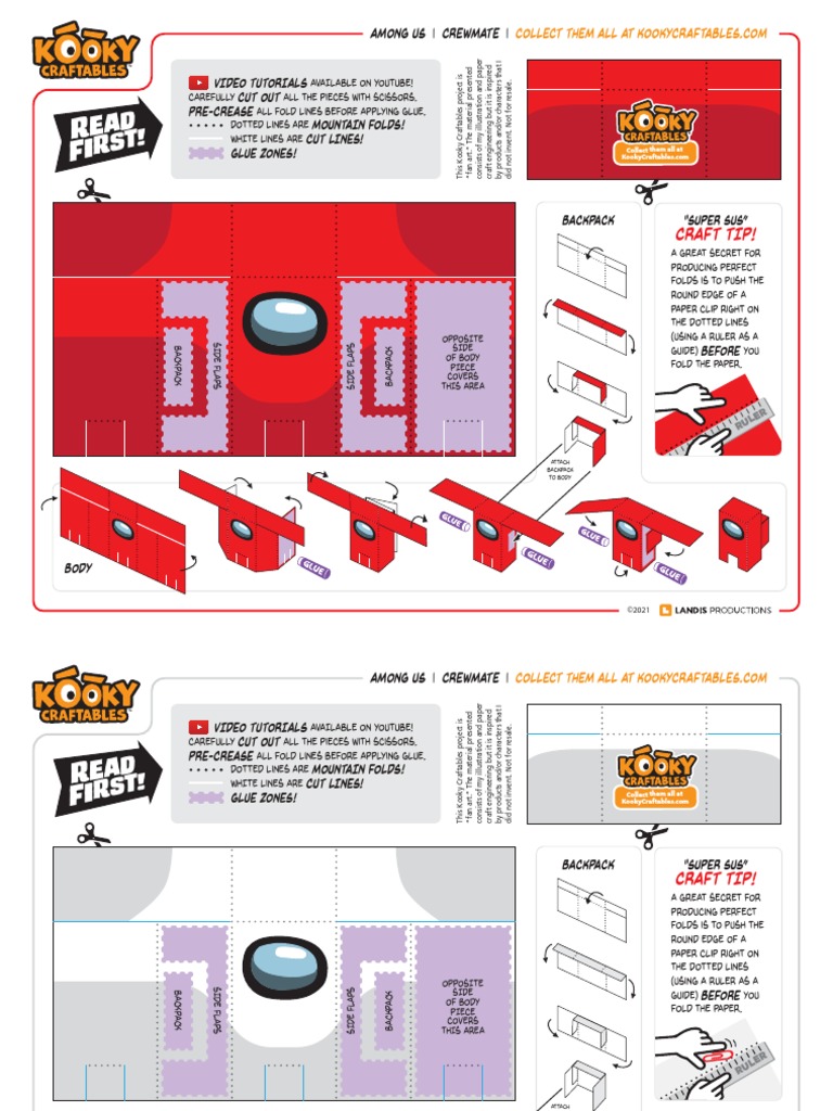629ebce79b8697a71c61db49 KookyCraftablesTM Among Us Crewmates Vers2 ...