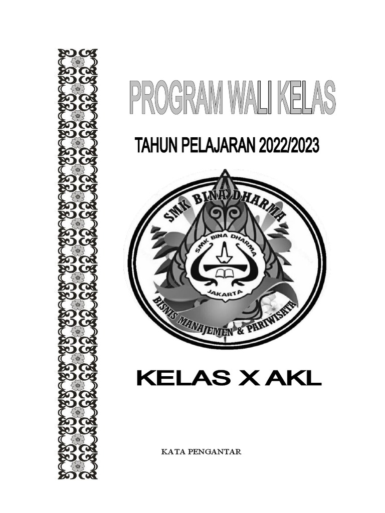 Proram-Wali-Kelas X AKL | PDF