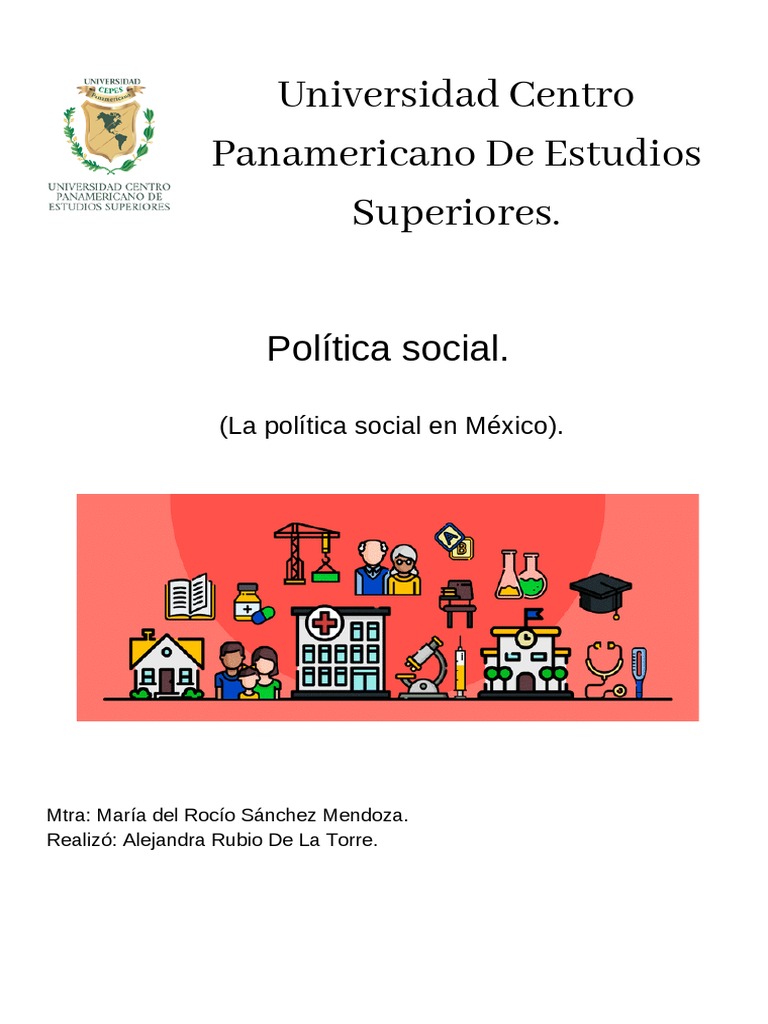 Esquema de La Política Social | PDF | México | Desigualdad social