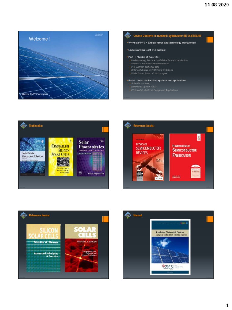 Merged Solar Pdf-Compressed | PDF | Photovoltaics | Solar Power