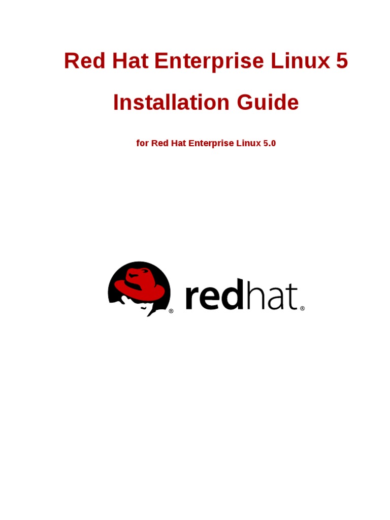 Red Hat Enterprise Linux 5 Installation Guide Pt BR | Linux | Hard Disk ...