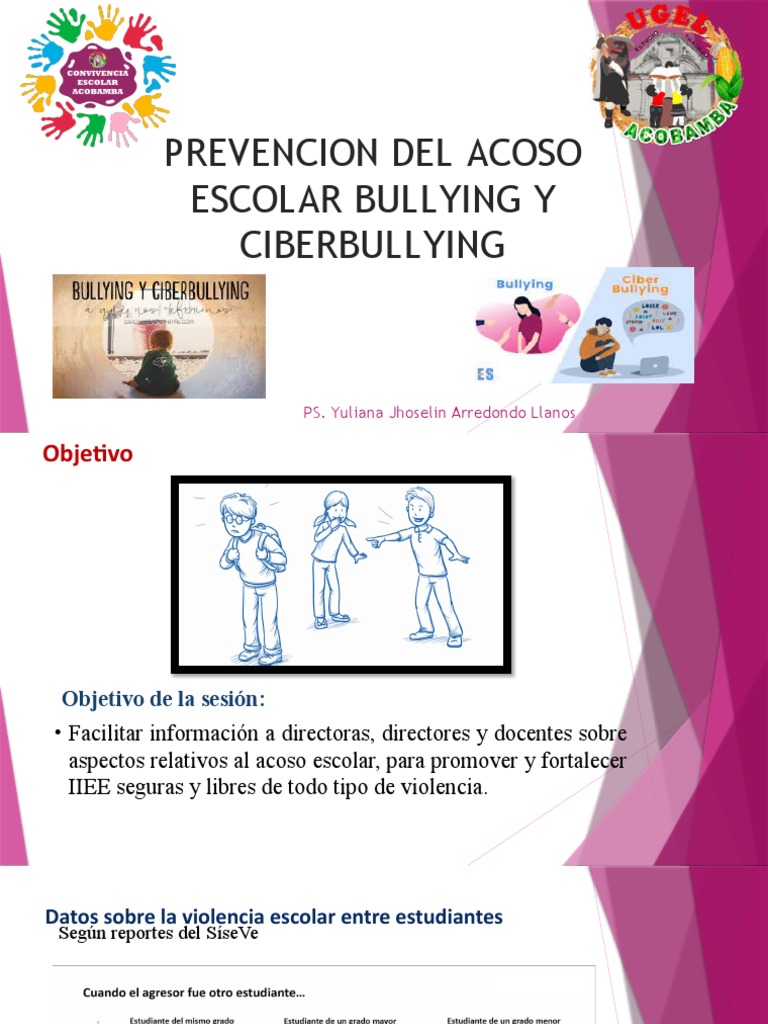 TALLER ACOSO ESCOLAR BULLYING Y CIBERBULLYIN Actual | PDF | Acoso ...