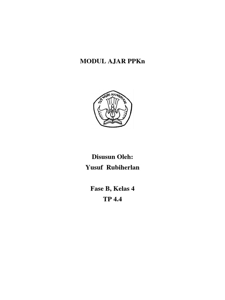 MA PPKN YUSUF SD B 4 | PDF