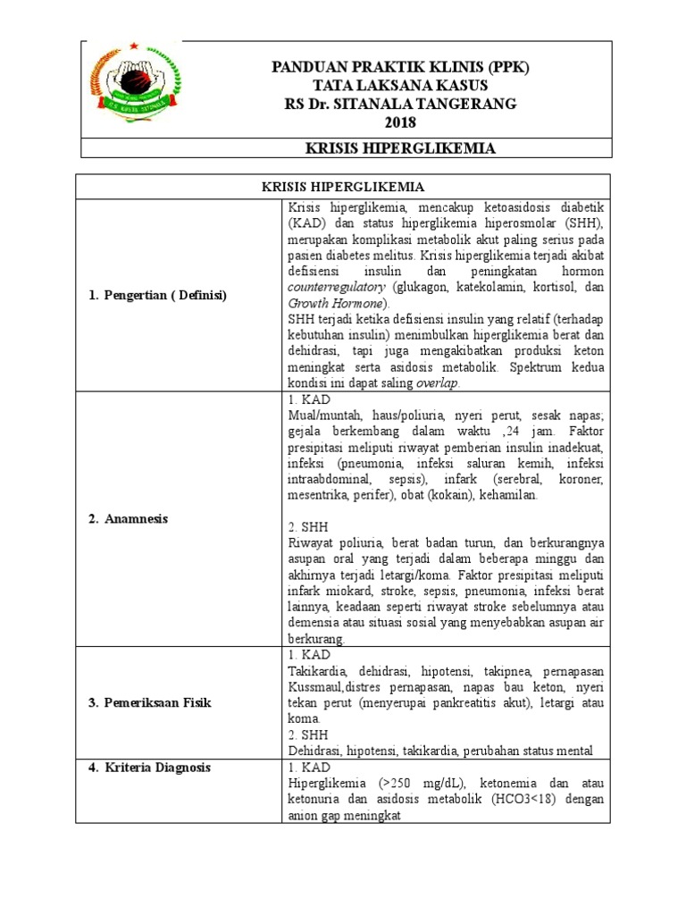 PPK KAD Dan HHS | PDF