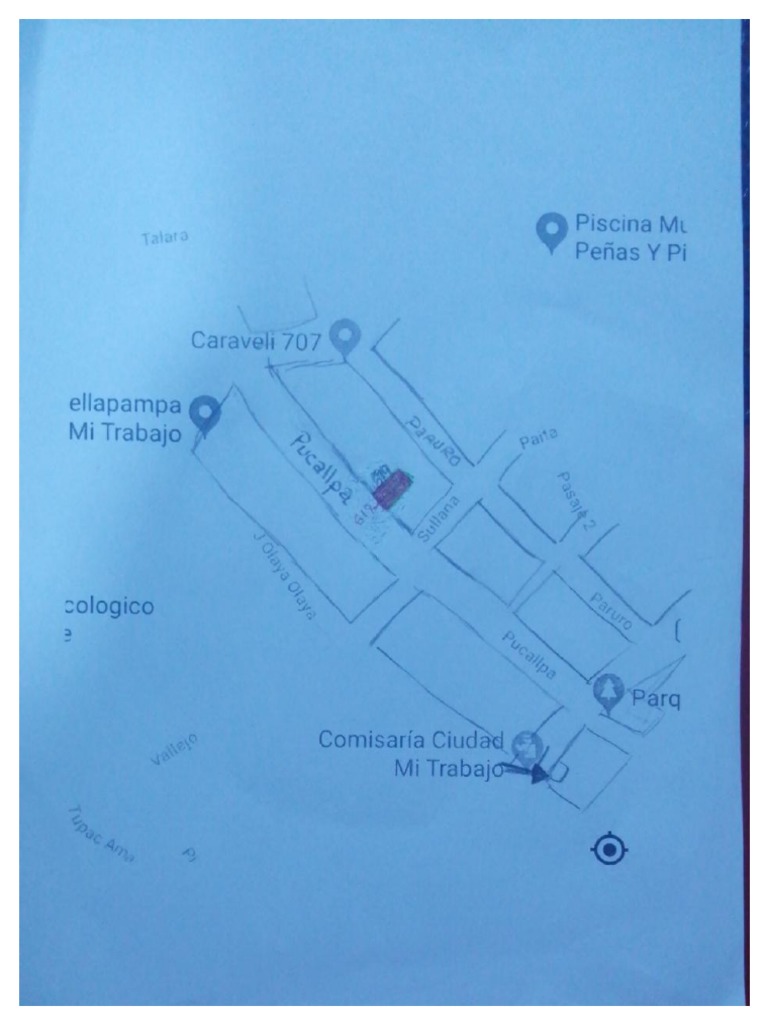 Mapa de Ubicacion Calle Pucallpa 619 | PDF