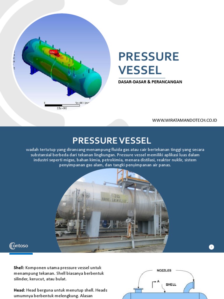 Basic of Pressure Vessel | PDF | Teknologi & Rekayasa