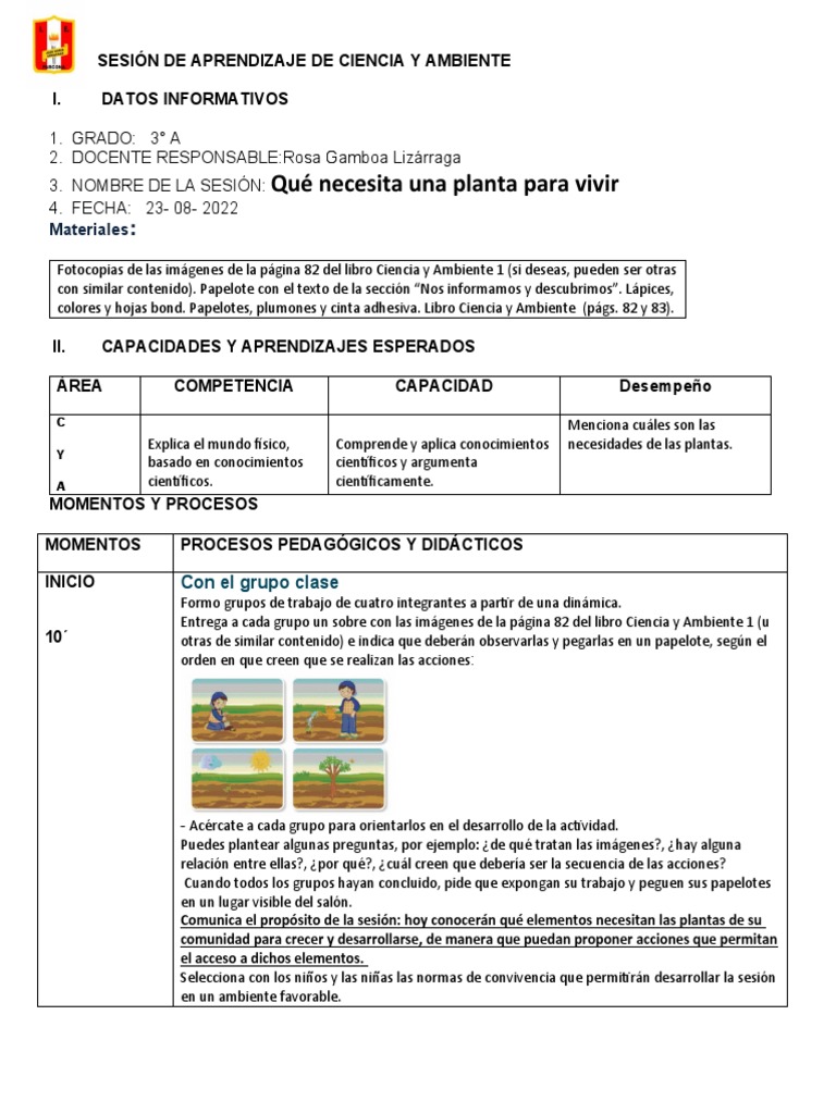 Que Necesita La Planta para Vivir | Descargar gratis PDF | Hipótesis ...