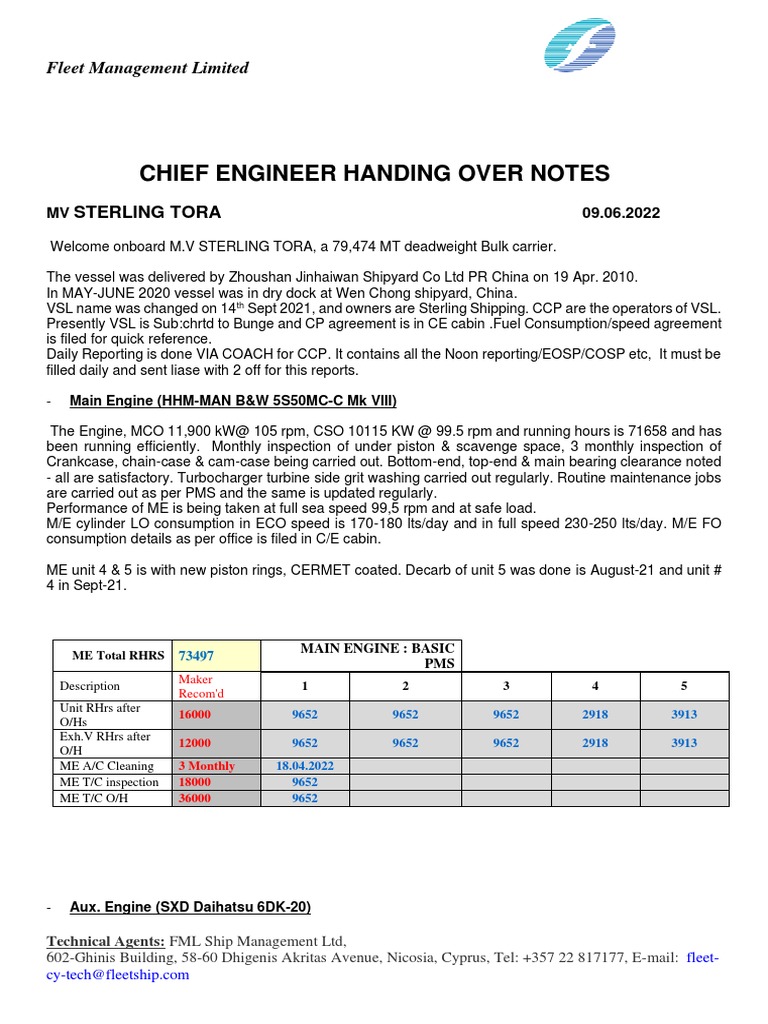 File - 20220609 - 210203 - Ce Handing Over Notes | PDF | Sewage ...