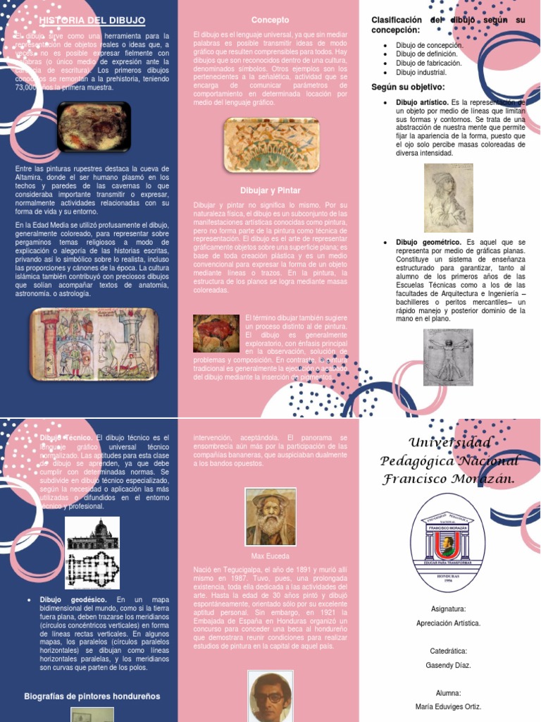Trifolio UPNFM | PDF | Dibujo | Las artes