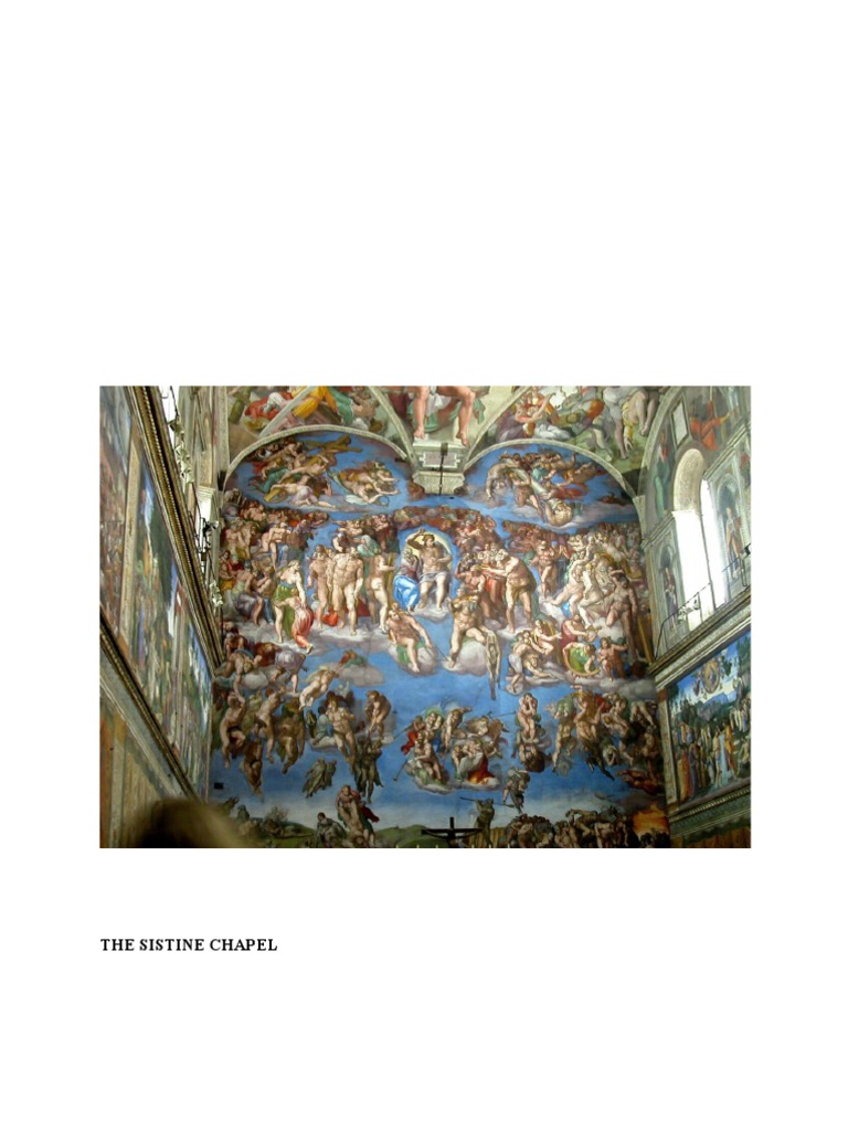 Michelangelo's Sistine Chapel Masterpiece | PDF | Michelangelo | Paintings
