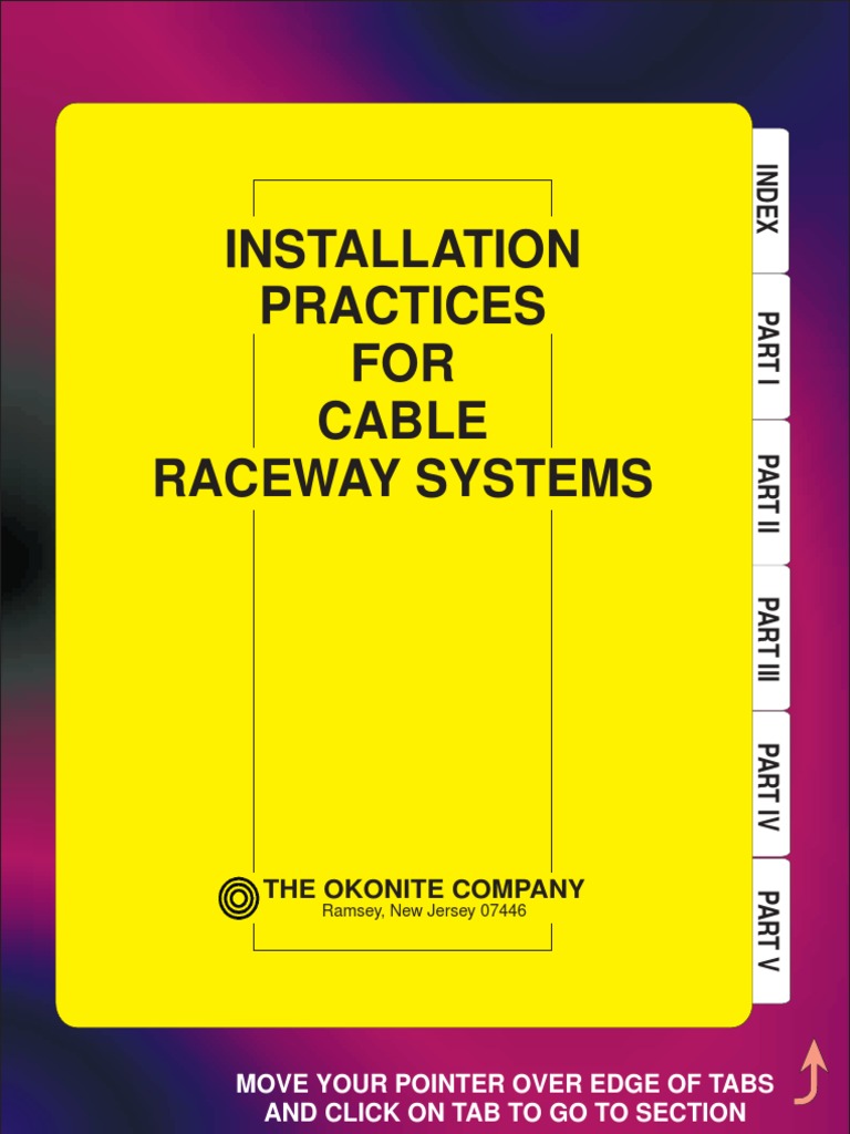 Cable Raceway Installation Practices | PDF | Building Engineering ...