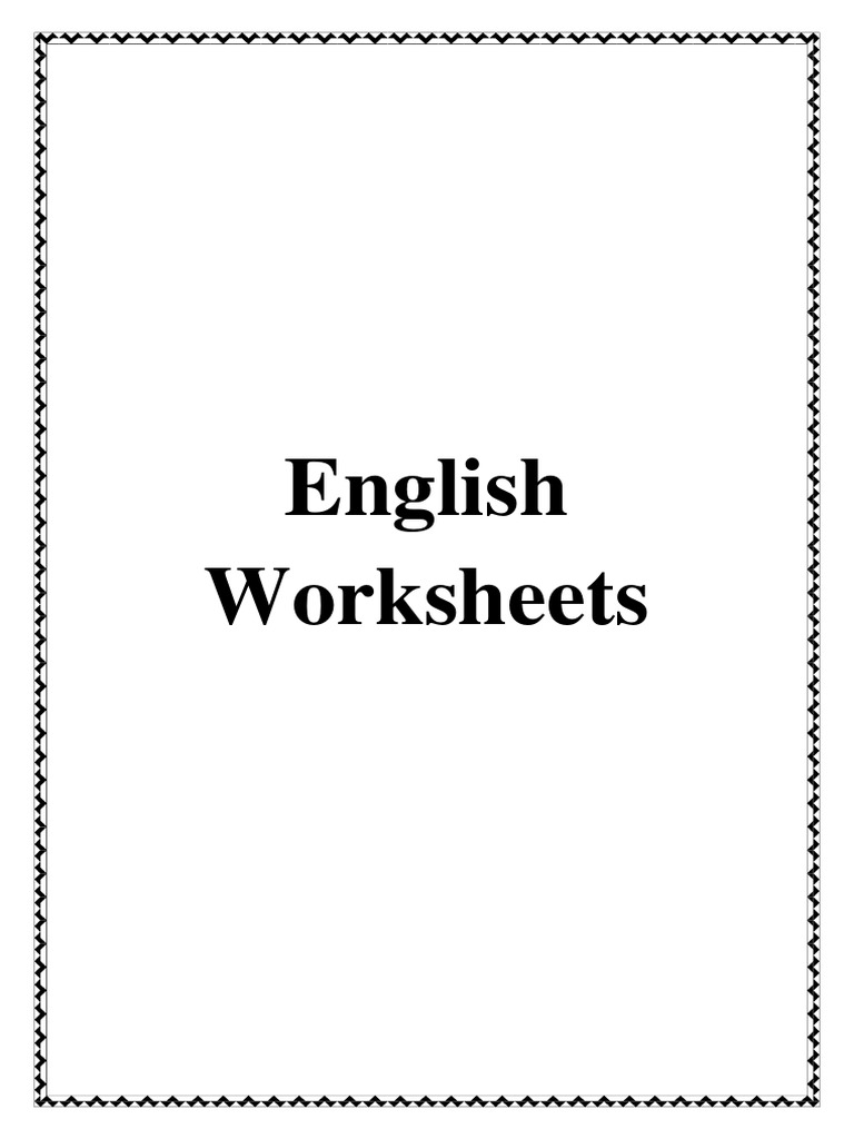 Grade 2 English Worksheets: Numbers & Colors | PDF | Grammatical Number ...