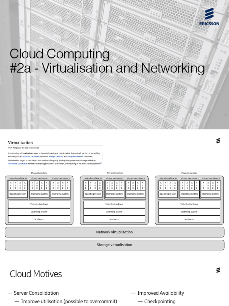 02 - Virtualisation and Networking | PDF | Virtualization | Operating System