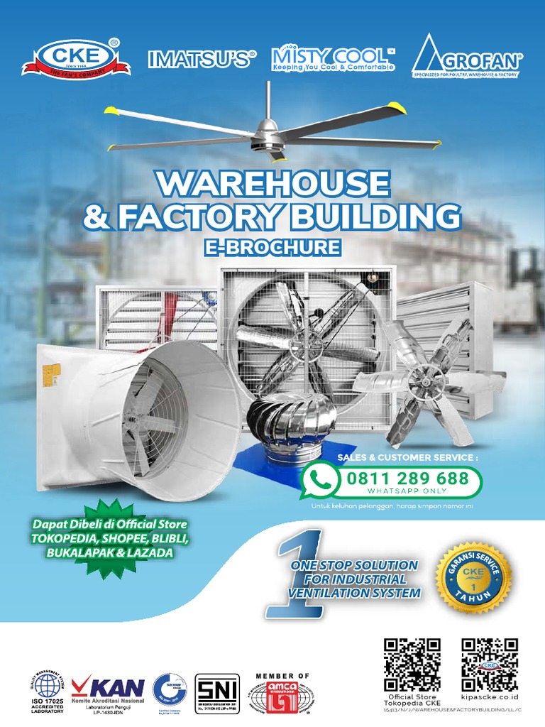 E-Brochure CKE Warehouse-Factory Building | PDF | Physical Quantities ...