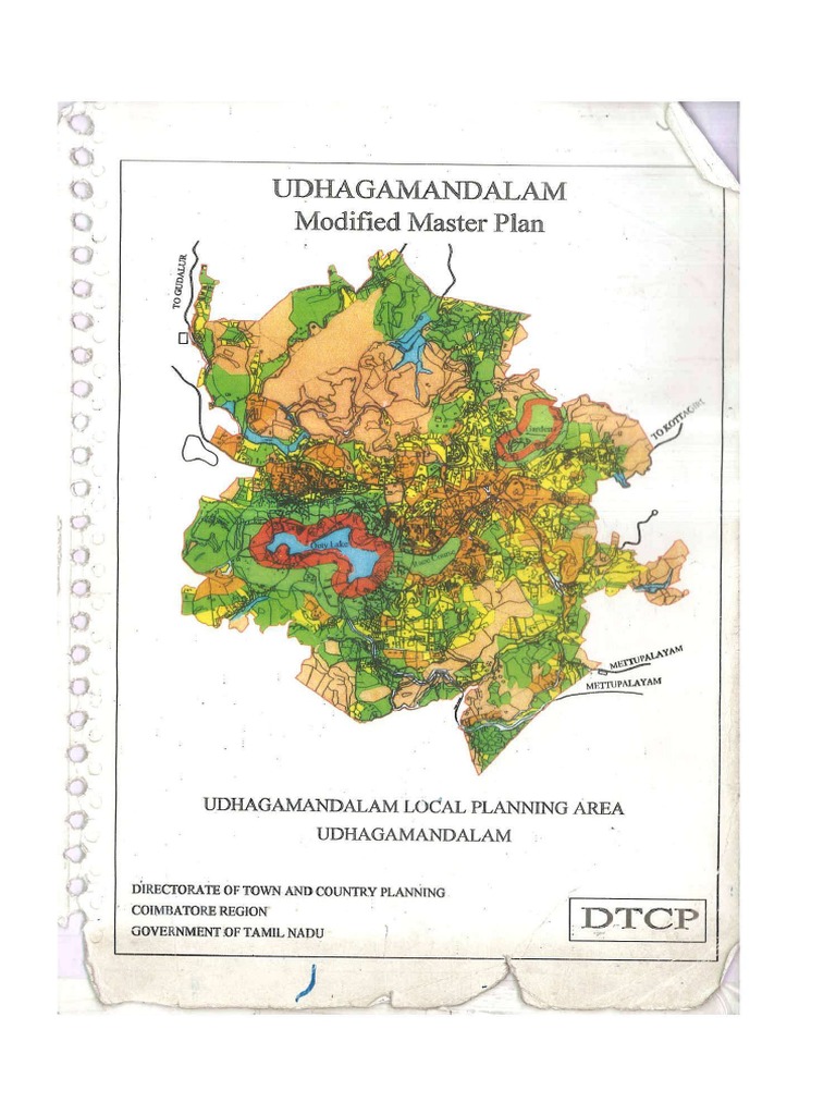 Ooty Master Plan Rules | PDF