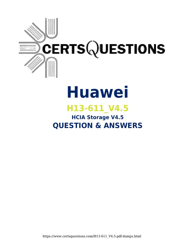 Huawei: Question & Answers | PDF | Backup | Computer Data Storage