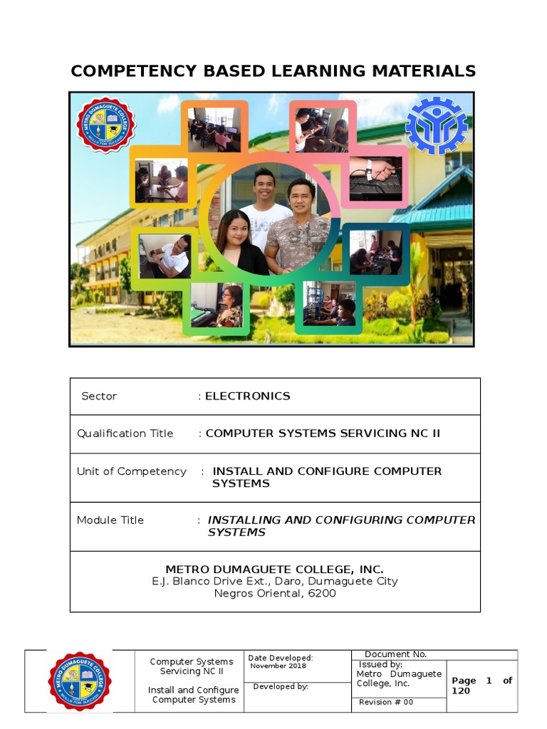 CBLM - Coc1 (Install and Configure Computer Systems) | PDF | Computer Data Storage | Random ...