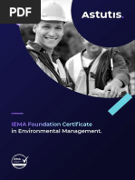 IEMA New Associate Exam Practice Questions (Environment) | PDF | Sustainability | Risk Assessment