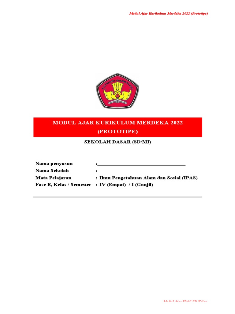 Sample Modul Ipas Kelas 4 | PDF