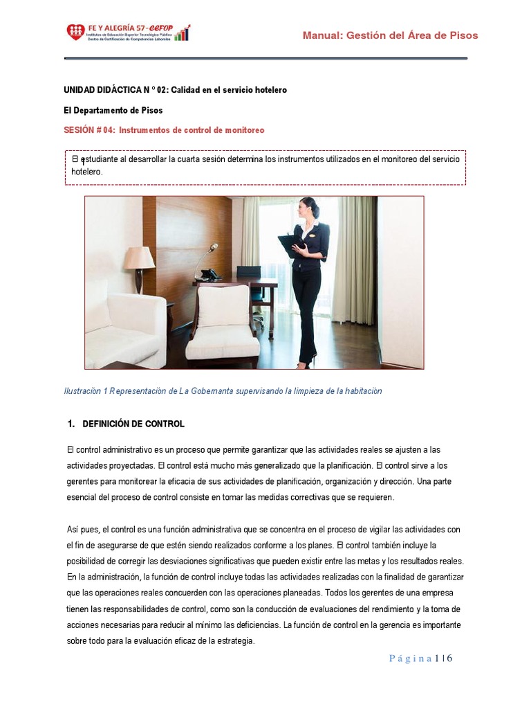 Separata #04 - Instrumentos de Control | PDF | Calidad (comercial) | Planificación