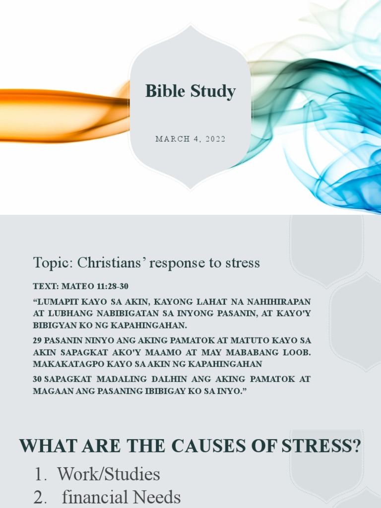 Bible Study | PDF
