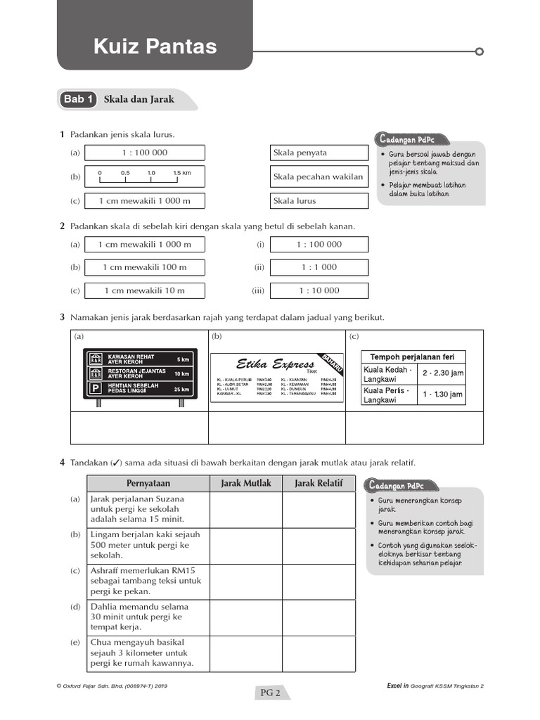 Latihan RBT Tingkatan 2 | PDF