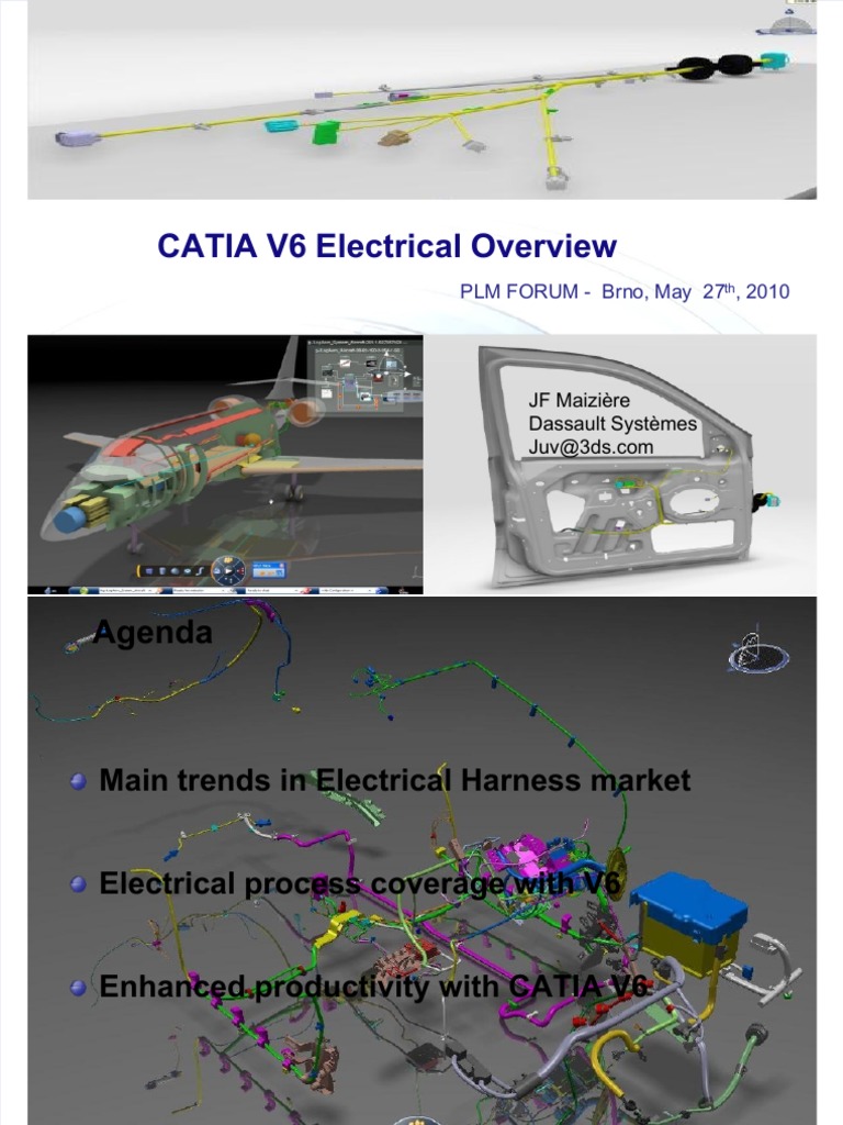 CATIA V6 Electrical Overview: PLM FORUM - Brno, May 27, 2010 | PDF ...