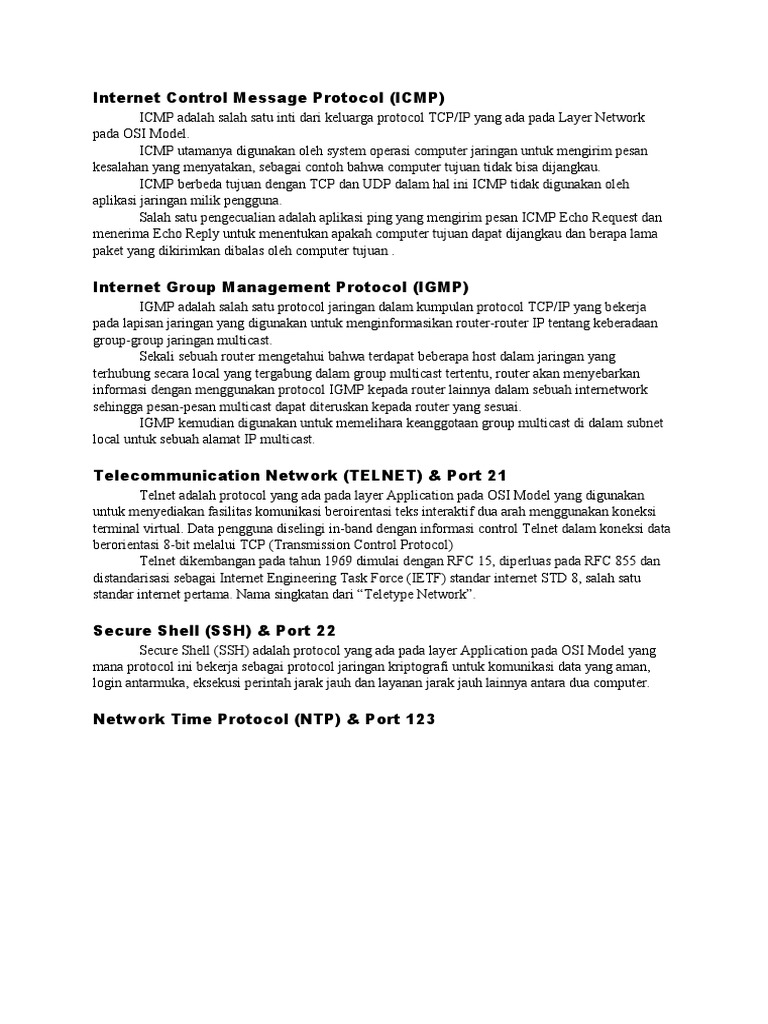 Internet Control Message Protocol | PDF