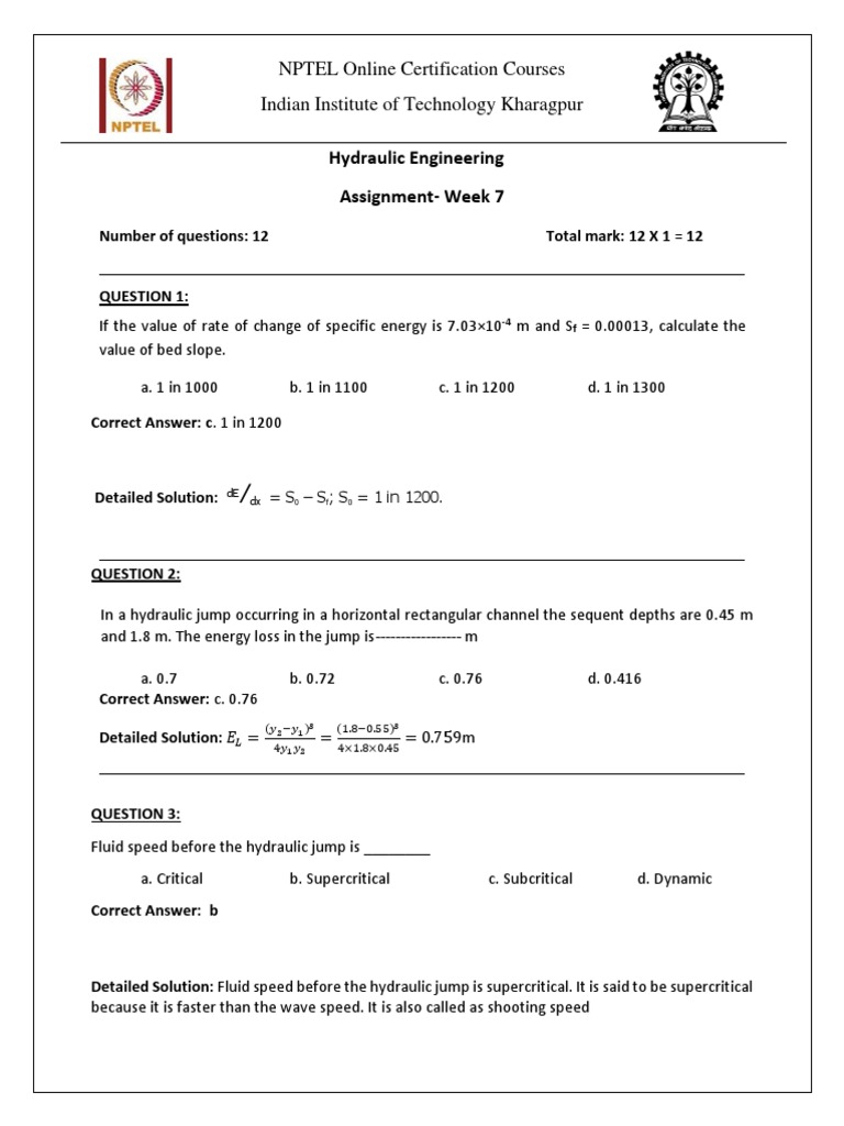 Assignment 7 | PDF | Fluid Dynamics | Motion (Physics)