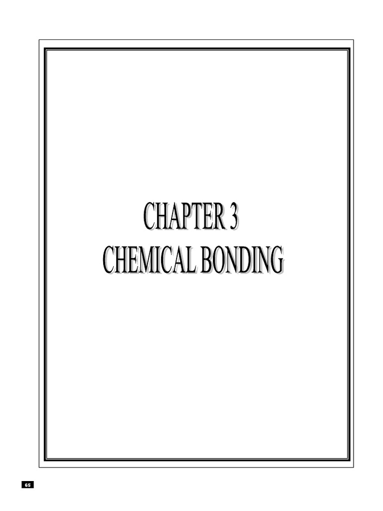 C-10-T1 - 03 Chemical Bonding | PDF | Chemical Polarity | Chemical Bond
